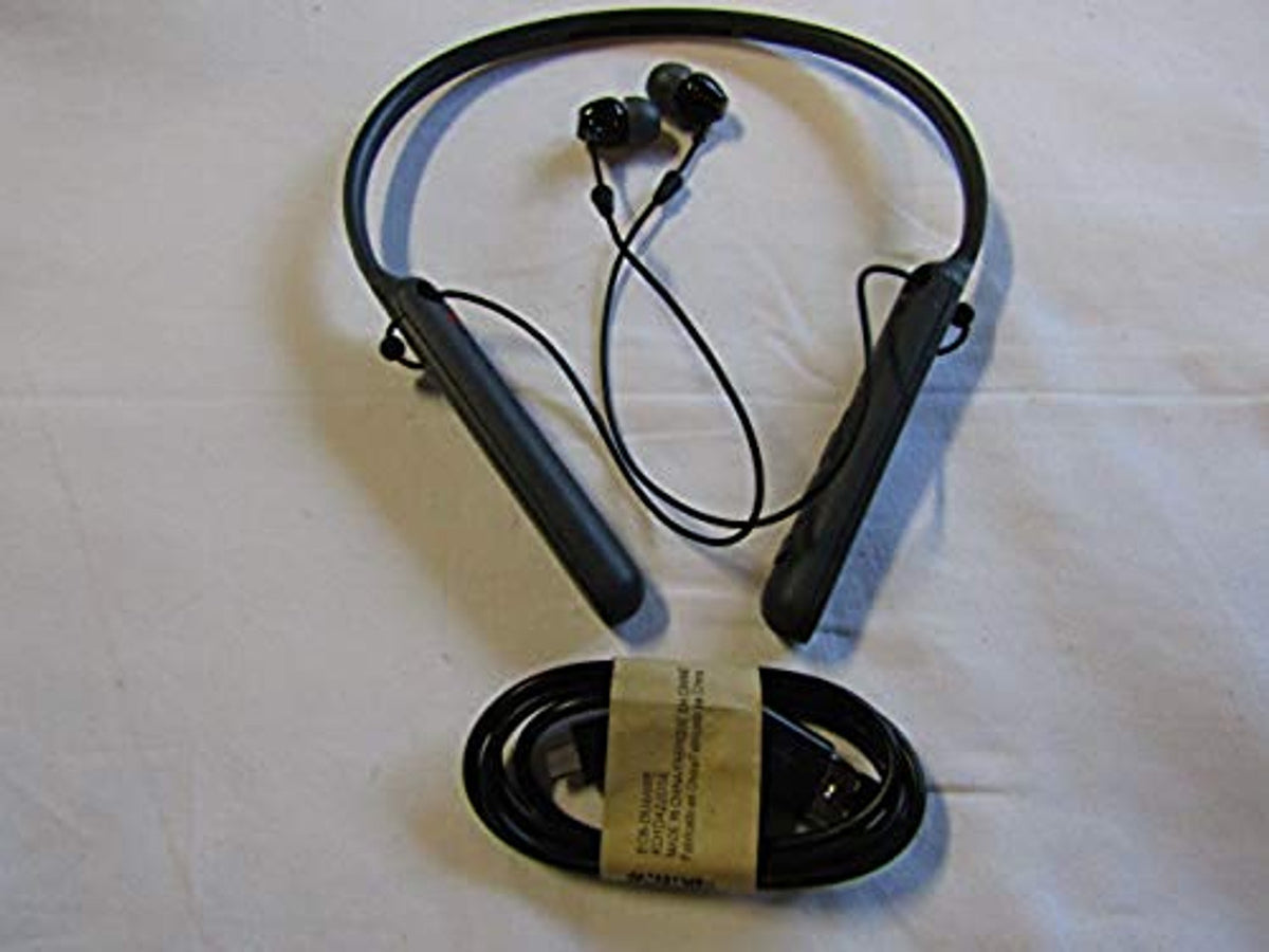 Sony - C400 Wireless Behind-Neck In Ear Headphone Black (WIC400/B) VG ...